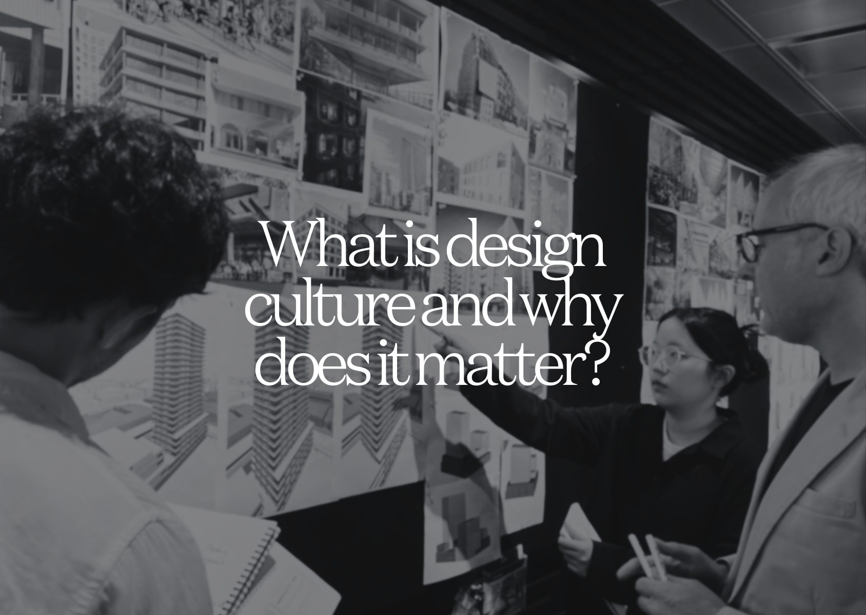 Design culture at TURNER - TURNER